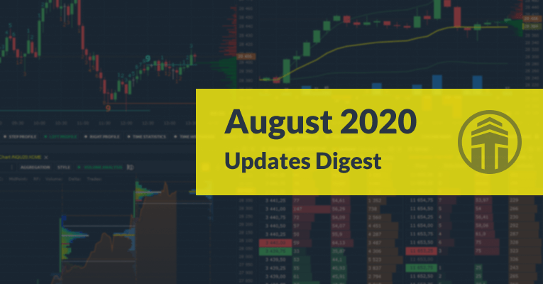 Meet dxFeed and CQG connections in Quantower! August updates digest ...