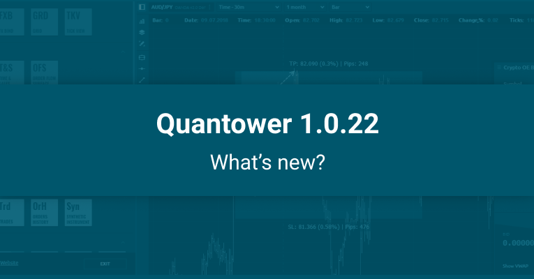 New version of Quantower platform is here - 1.0.22 — Quantower Trading ...